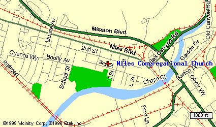 Directions to Niles Discovery Church